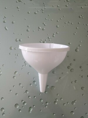 WHITE FUNNEL MEDIUM Plastic Funnel Brand New Kitchen Automotive | eBay