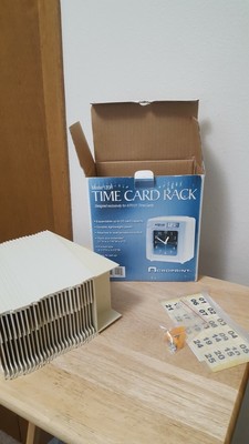 Time Clocks - Time Card Rack