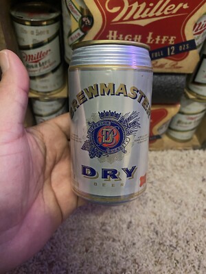 Miller Beer Can Test Can Brewmaster Dry Milwaukee wi | eBay