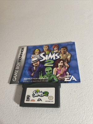 The Sims 2 (Nintendo Game Boy Advance, 2005) GBA Authentic Cart Only | eBay