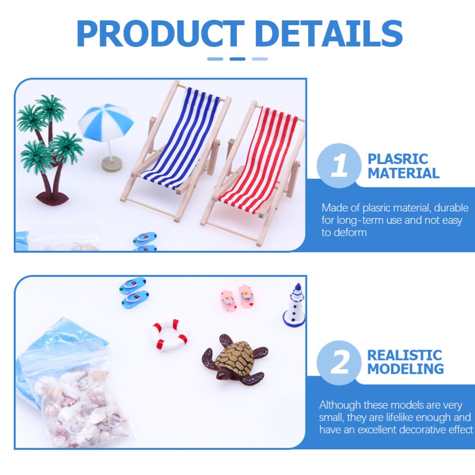 Micro Scene Layout Props Micro Summer Scene Decor Micro Scene Decor | eBay