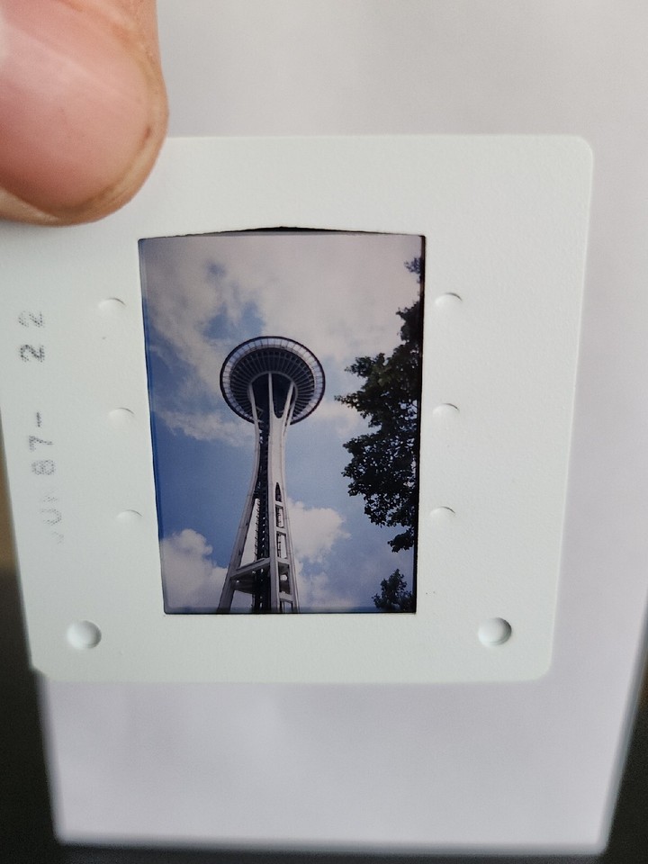 Seattle Washington Space Needle VTG 1987 35 mm Photo Slide | eBay