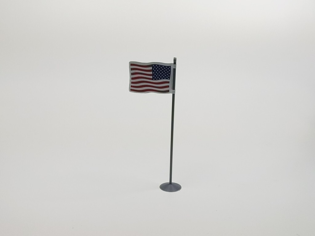 Black Scale American Flag