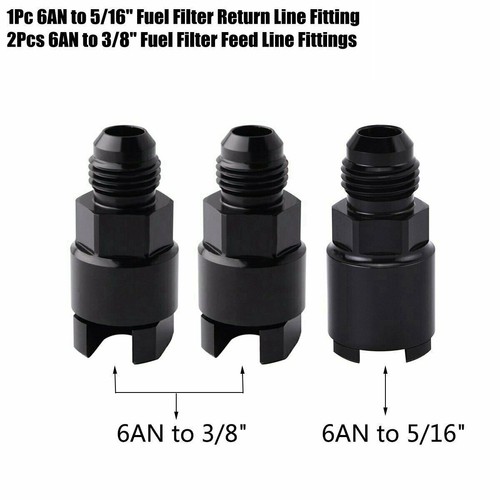 LS Conversion Fuel Injection Line Fitting Adapter Kit EFI FI w/ Filter ...