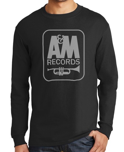 A&M Records Long Sleeve T-Shirt Herb Alpert American Music Label S-3XL ...