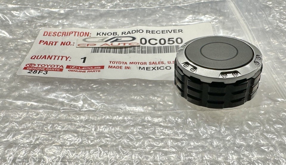 2022 - 2025 TOYOTA TUNDRA DISPLAY RADIO POWER CONTROL VOLUME KNOB OEM ...