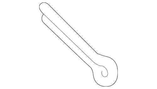 Genuine Kia Steering Tie Rod End Cotter Pin 43777-37710 | eBay