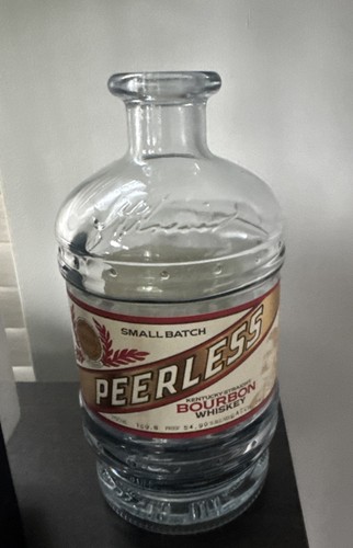 Peerless bourbon whiskey Empty Bottle 24 Month Barrel Proof Rye 750 ML ...