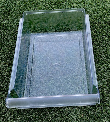 GE Refrigerator Deli Pan Drawer # 197D2050-M2 WR32X28066 From Modl ...