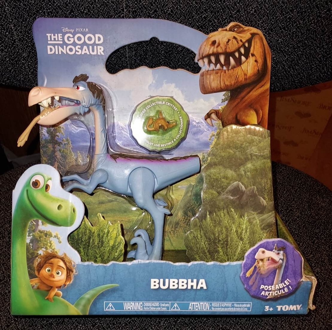 The Good Dinosaur Bubbha Rustlers w/ Critter Disney Tomy Pixar action ...