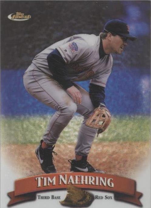 1998 Topps Finest - Tim Naehring #247 No-Protector Refractor for sale ...