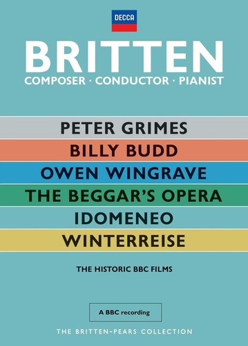Britten: Composer, Conductor, Pianist - The Historic BBC Films (DVD ...