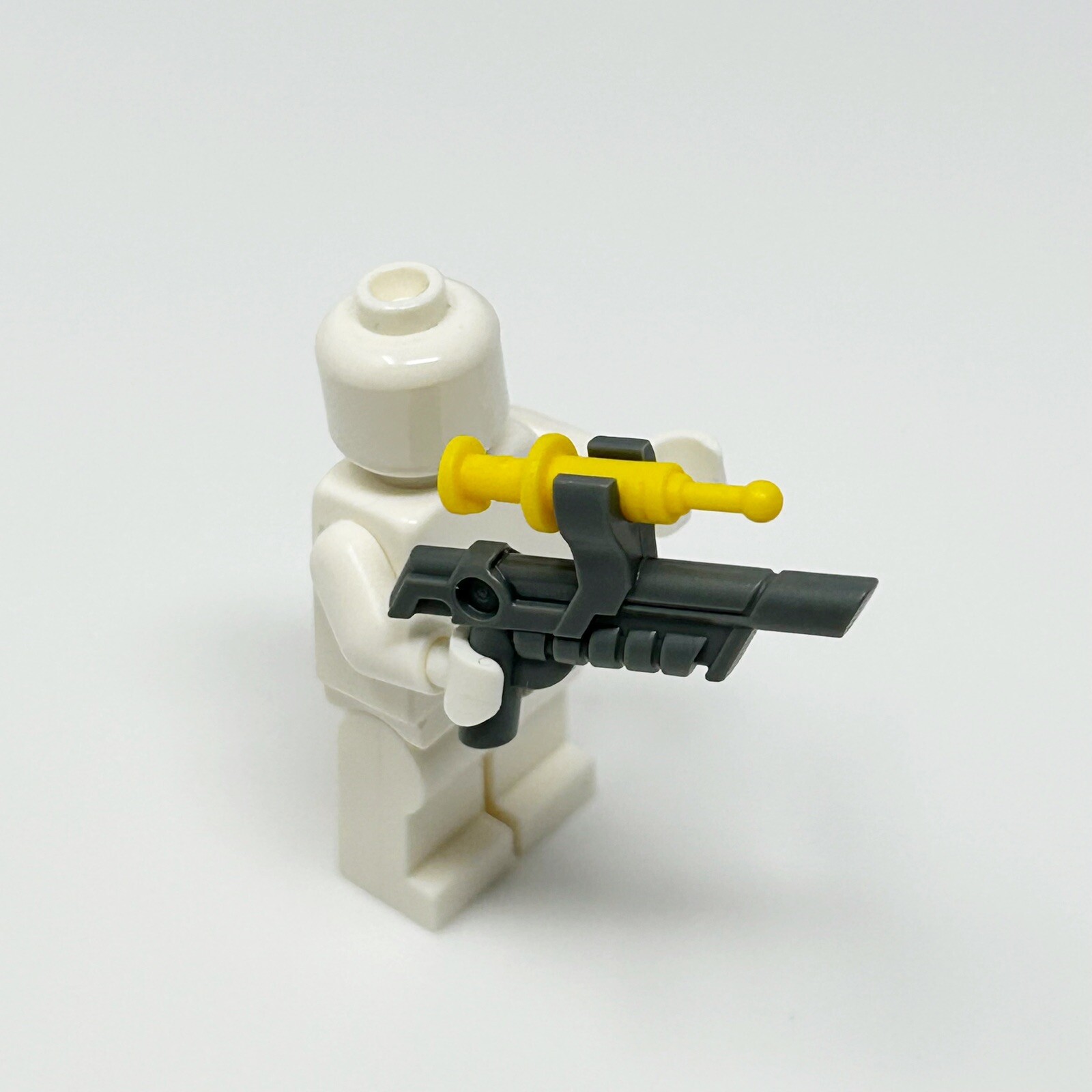 15445 LEGO Weapon TRANQUILIZER GUN Blaster Dark Bluish Gray Yellow ...