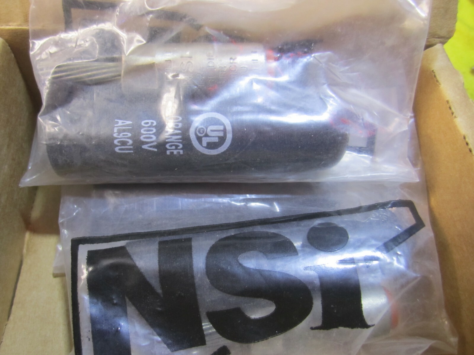 LOT OF 3 NEW NSI PT2 2/0 Pin Terminal Bi Metallic Aluminum Pin Terminal ...