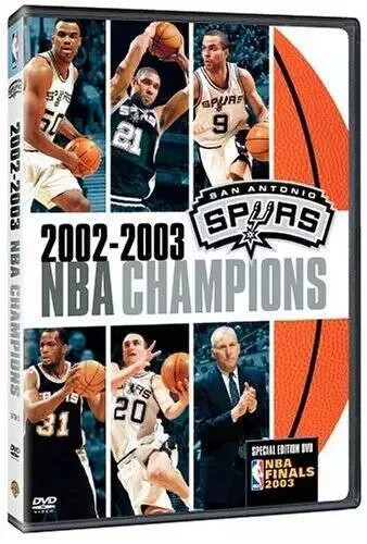* 2002-2003 - NBA Champions - San Antonio Spurs - Very Good DVD | eBay