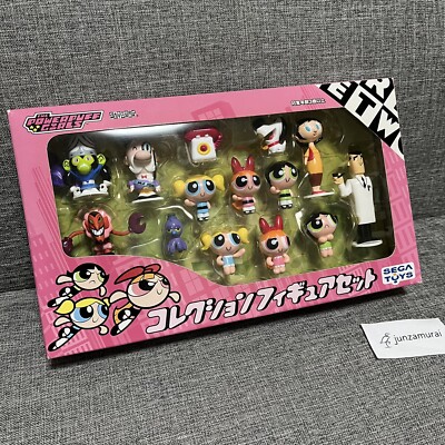RARE Powerpuff Girls Collection Figure Cartoon Network SEGA TOYS PPG ...