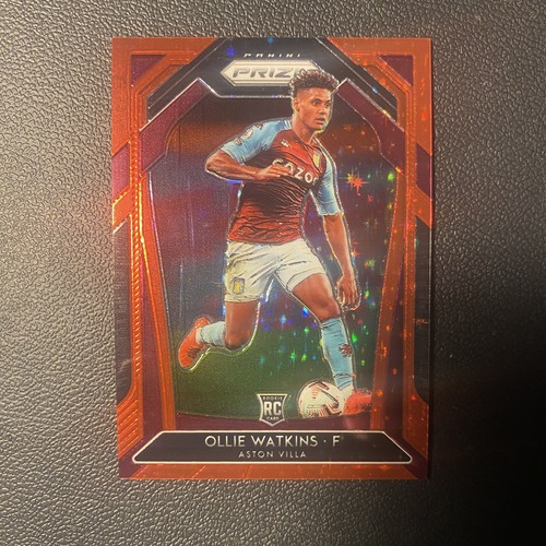 Ollie Watkins - 2020 Panini Prizm Premier League Red Star Prizm /28 RC ...