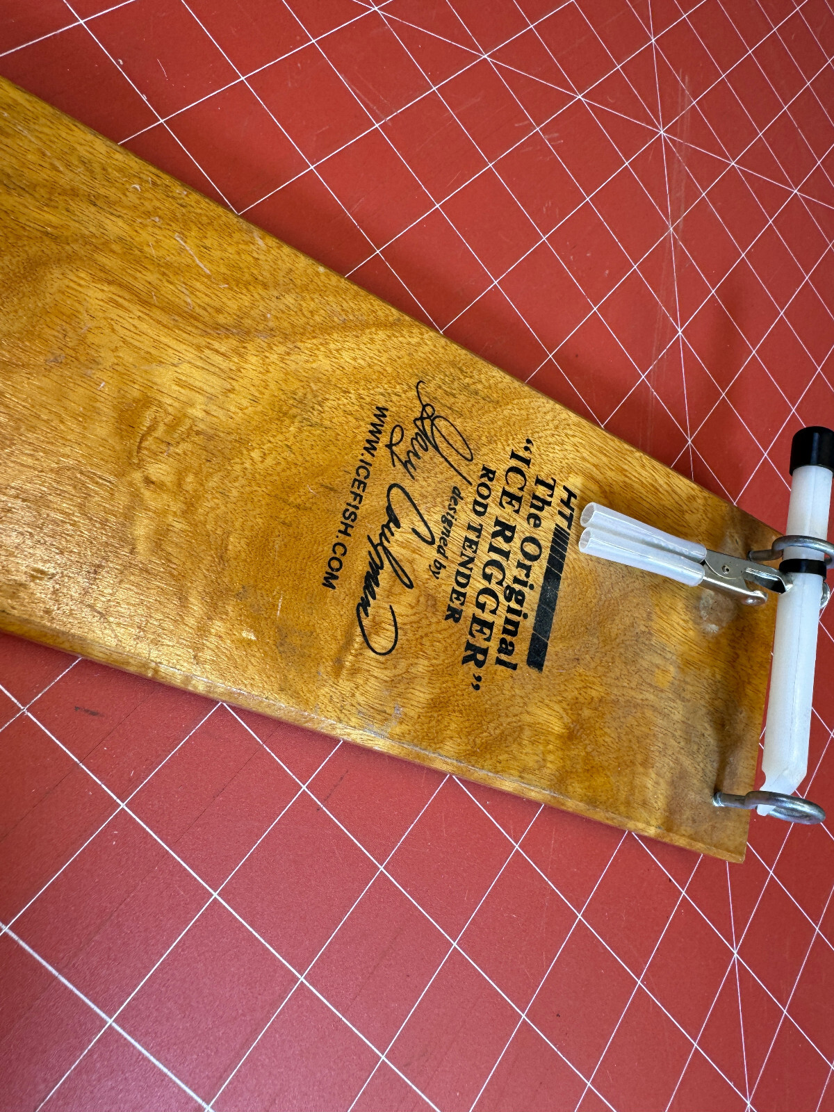 HT Ice Rigger Rod Tender Jigging Rod Holders Ice Fishing The Original ...