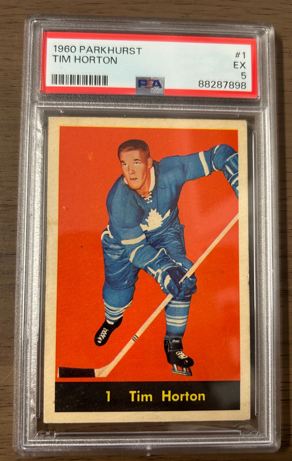 1960-61 Parkhurst - #1 Tim Horton for sale online | eBay