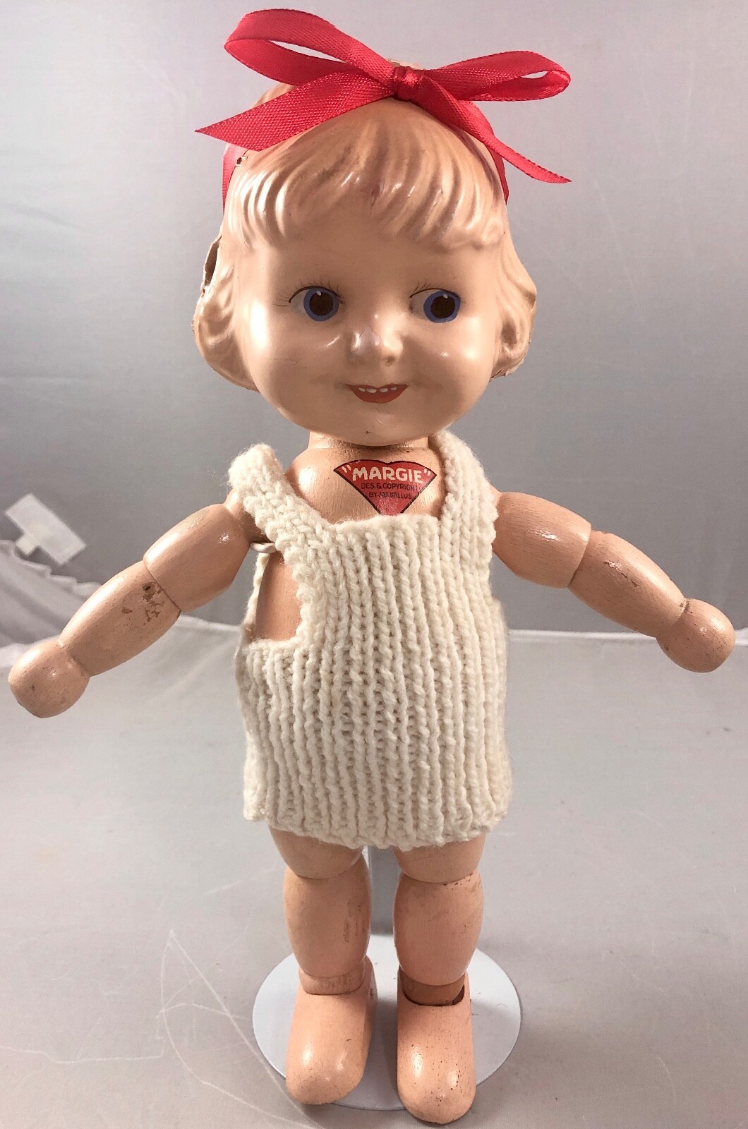 10" Antique American Composition Margie Doll! Adorable! 18061 | eBay