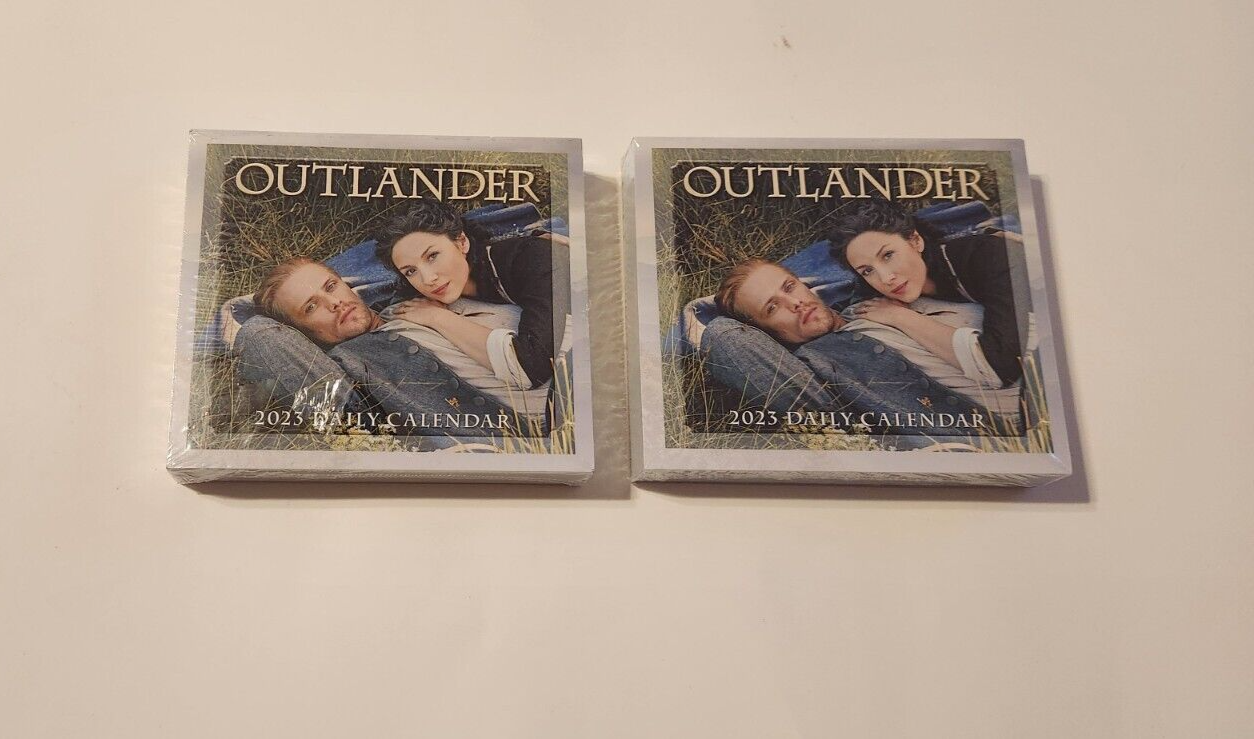 Outlander 2023 Daily Desk Calendar New/ No Box 6x5 inch. 2 pcs set ~ | eBay
