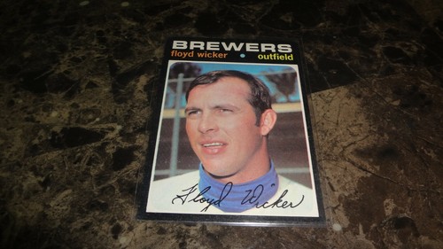 1971 TOPPS # 97 FLOYD WICKER BASEBALL CARD | eBay