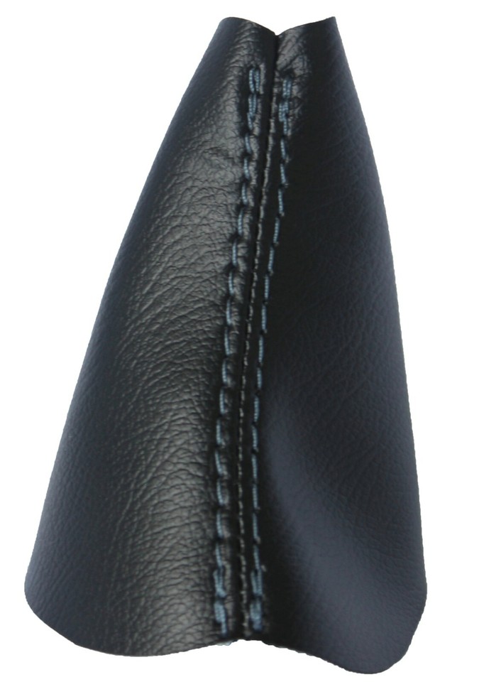 Fits 15-20 Dodge Challenger Real Leather Automatic Shift Boot w/Gray ...