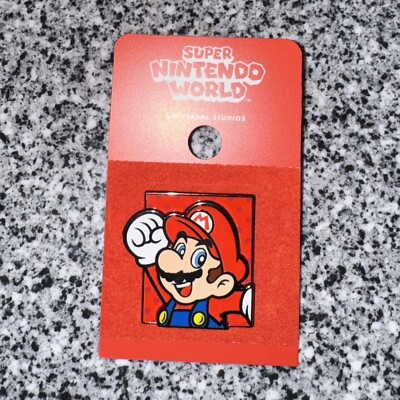Universal Studios Hollywood - Super Nintendo World - Mario Pin | eBay