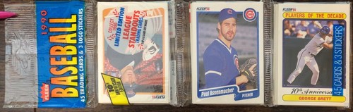 1990 Fleer Rack Pack George Brett POD HOF Top Kansas City Royals ...