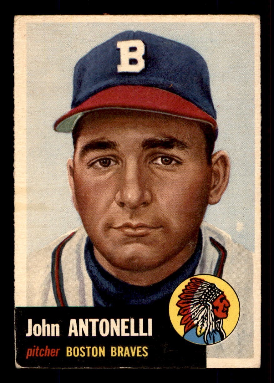 1953 Topps Baseball #106 John Antonelli VG/EX *h1 | eBay