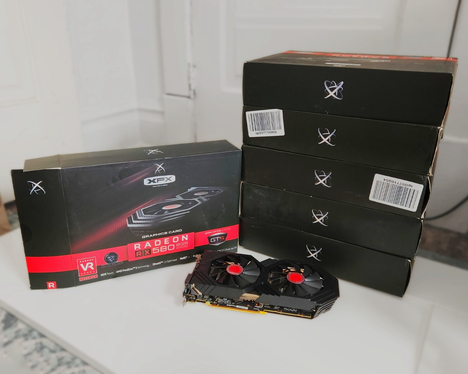 XFX AMD Radeon RX 580 8GB GDDR5 Graphics Card - ‎RX-580P828D6 for sale ...