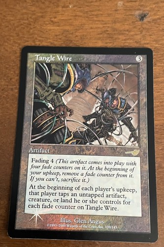 1x Mtg Foil Tangle Wire Nemesis MP, Binder Ding, See Pictures | eBay