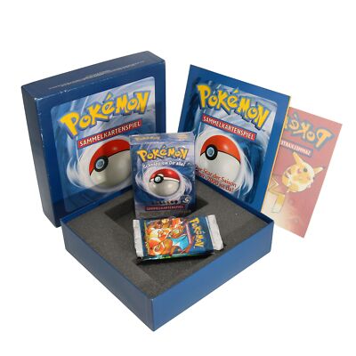 Pokemon 1st Edition Base Set - German - Press Kit - Demo Box ...