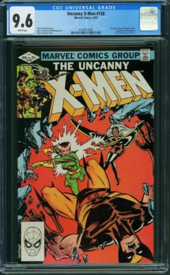 Uncanny X-Men #158 CGC 9.6 1st cover app. & 2nd app. Rogue | eBay
