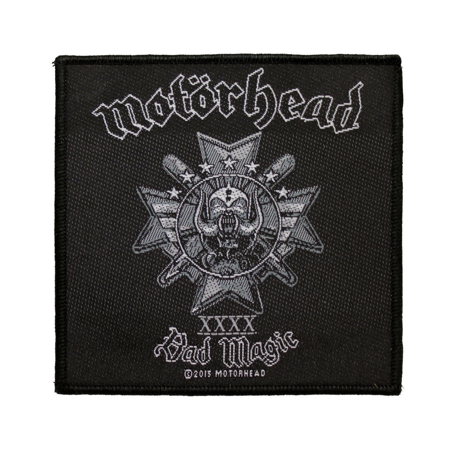 Motorhead Bad Magic Woven Sew On Battle Jacket Patch - Licensed 091-12 ...