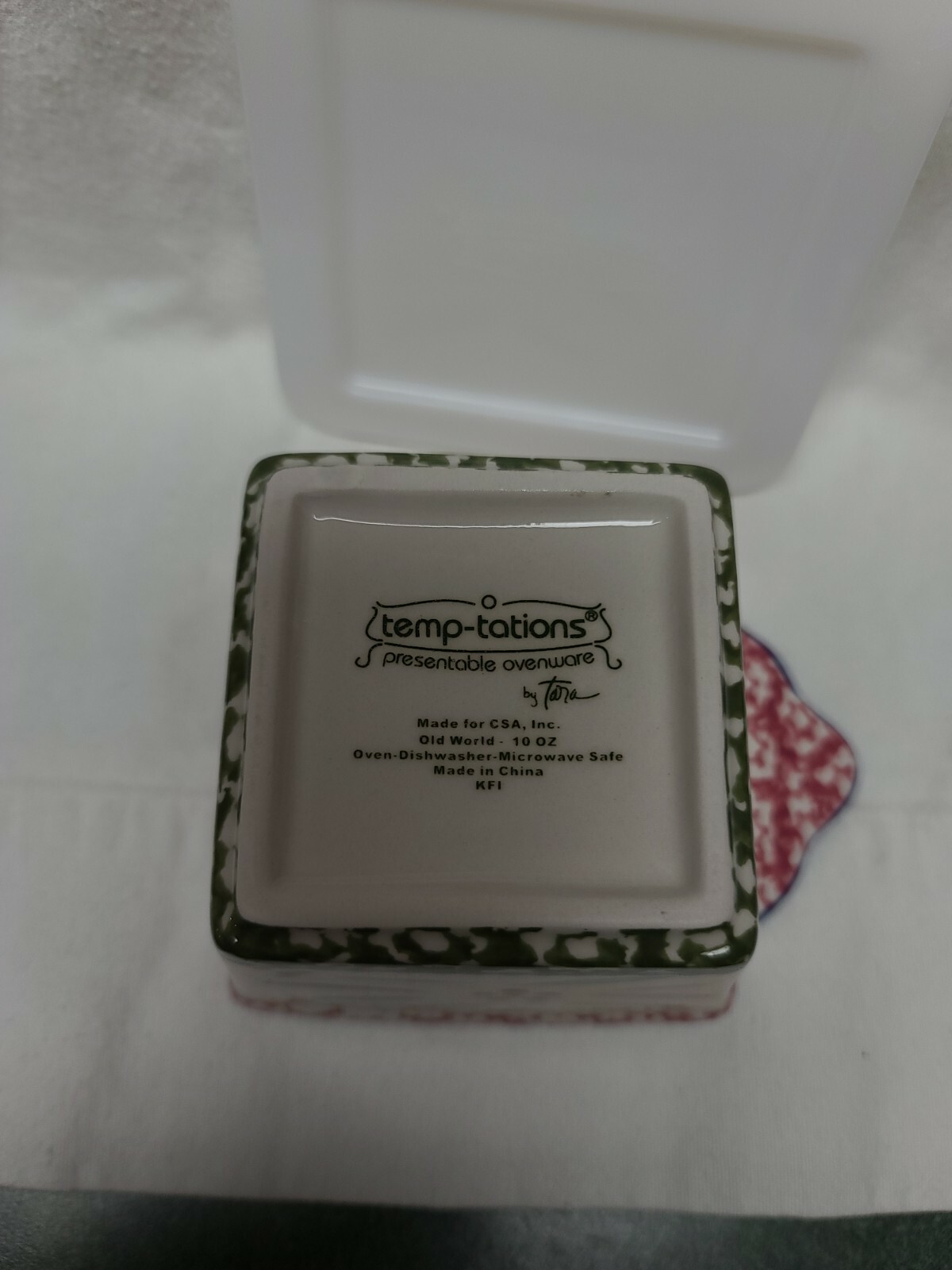 (4)Temptations Old World Confetti Ramekins. 10 Oz. Brand New. | eBay