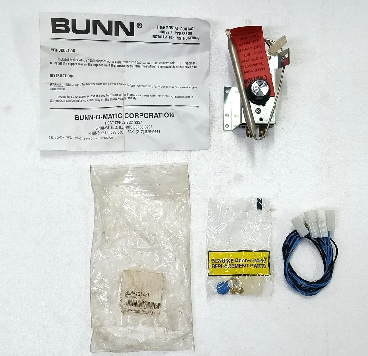 Bunn Replacement Parts