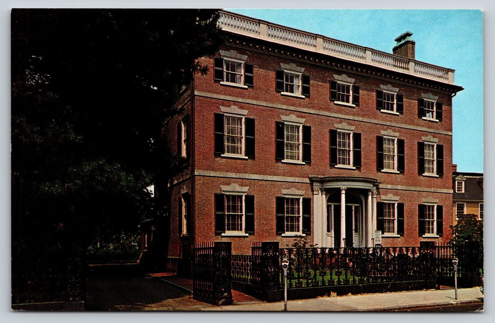Postcard Pingree House Salem Massachusetts | eBay