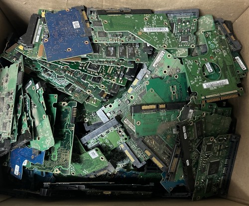 17 pounds computer hdd hard drive boards for scrap gold recovery | eBay
