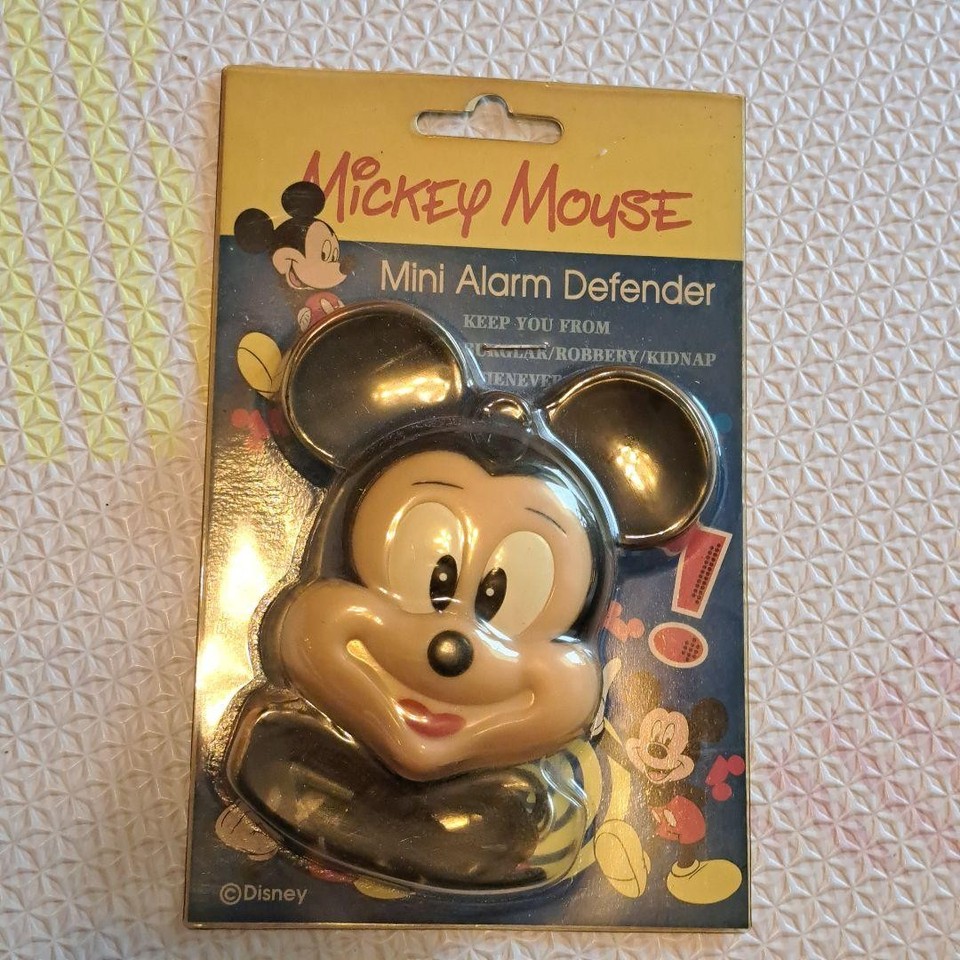 Mickey Mouse Mini Alarm Defender Security Buzzer Disney | eBay