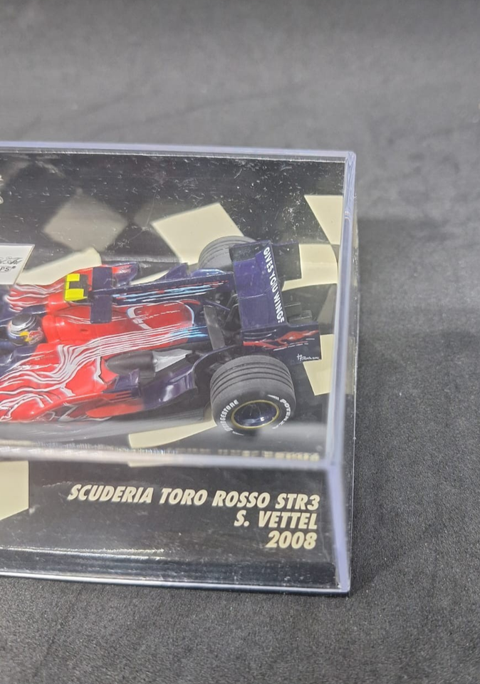 Formula 1 Minichamps Diecast Model 1:43 Sebastian Vettel Toro 2008 ...