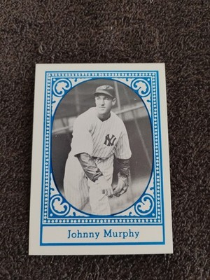 1980 TCMA Johnny Murphy New York Yankees Baseball Card | eBay
