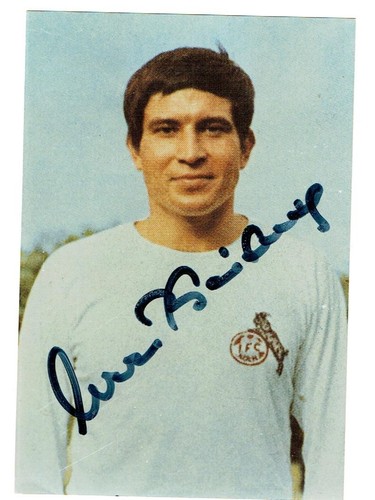 Werner Biskup † 9x13 Foto 1970 1.FC Köln /Düsseldorf mit original ...