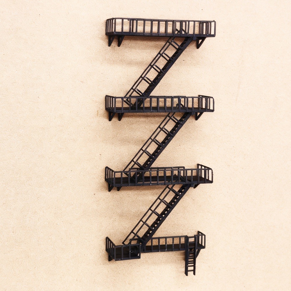 Outland Models Miniatures Fire Escape Stairs Set 1:87 HO Scale | eBay