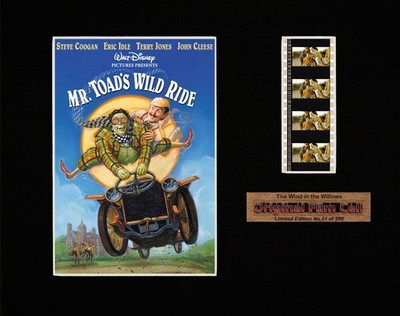 The Wind in the Willows - 1996 - (Mr. Toad's Wild Ride) - Unframed film ...