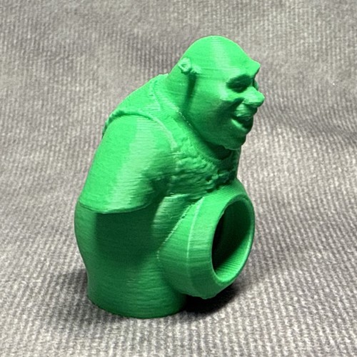 Shrek Pooping Toothpaste Topper Cap Solid Green 3D Printed Non-Toxic ...