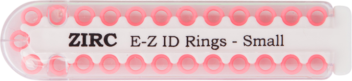 Zirc Dental 70Z100S EZ-ID Instrument Rings Small Pink 1/8" 25/Pk | eBay