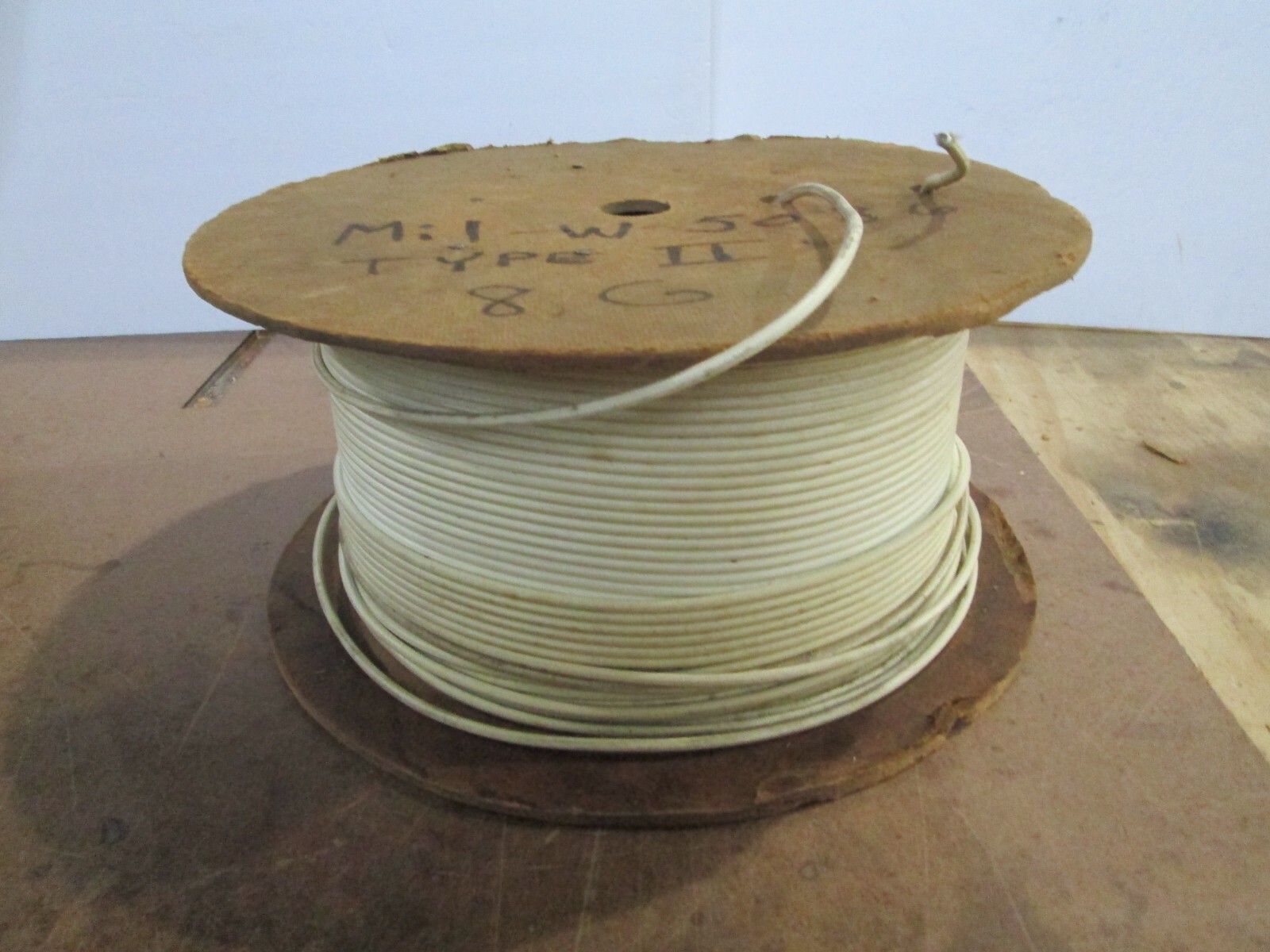 Aircraft Electrical Wire 1 Foot P/N MIL-W-5086/2/20/9 Type II 8 Gauge ...