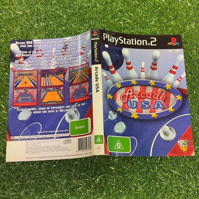 Arcade USA - PS2 PlayStation 2 Cover Slip ONLY | eBay Australia