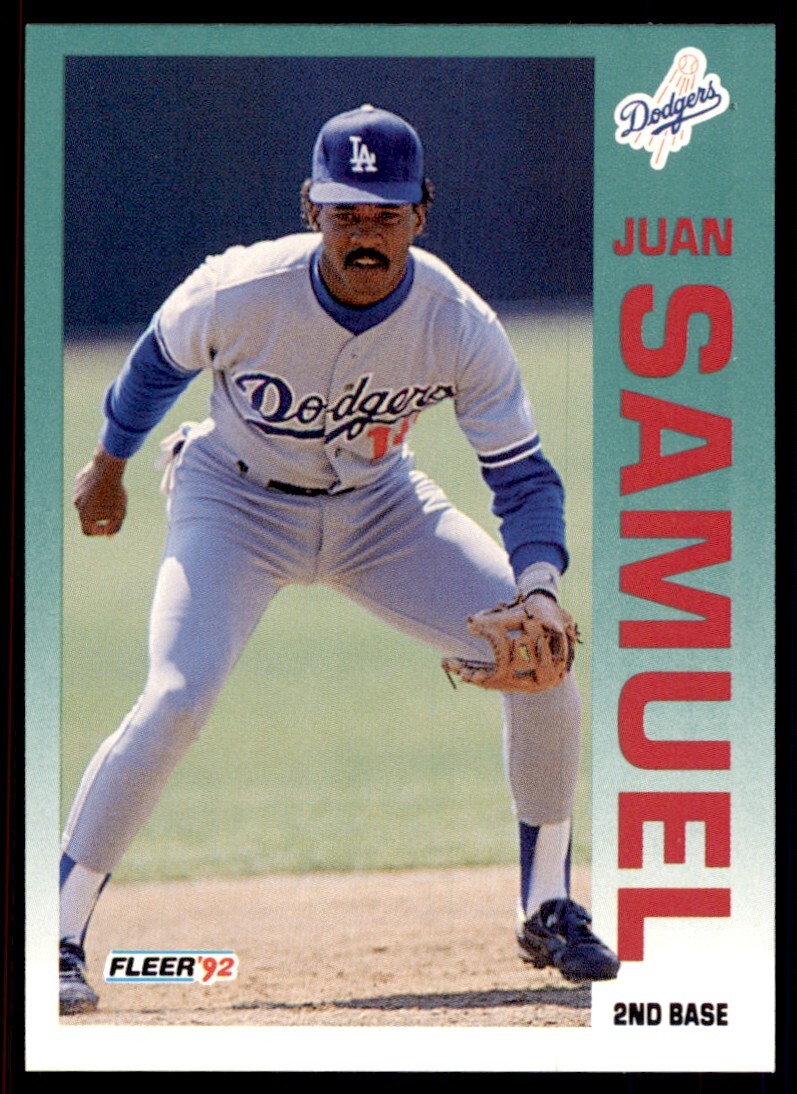 1992 Fleer Juan Samuel Baseball Cards #469 | eBay